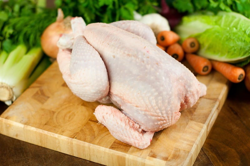 All Natural Whole Chicken - Locally Pasture Raised | Foothill Poultry